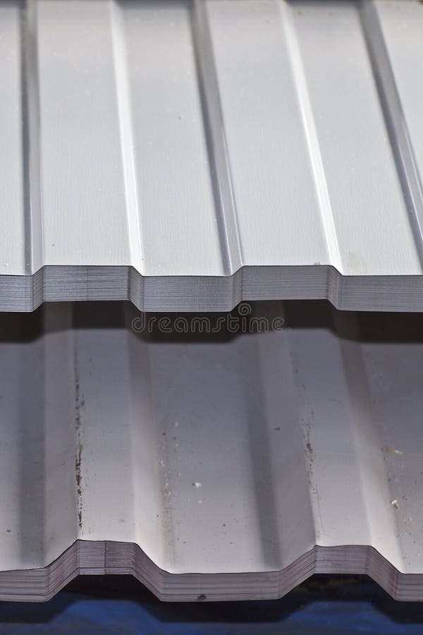 Profiled Galvanized Sheet with Polymer Coating in Packs in the ...
