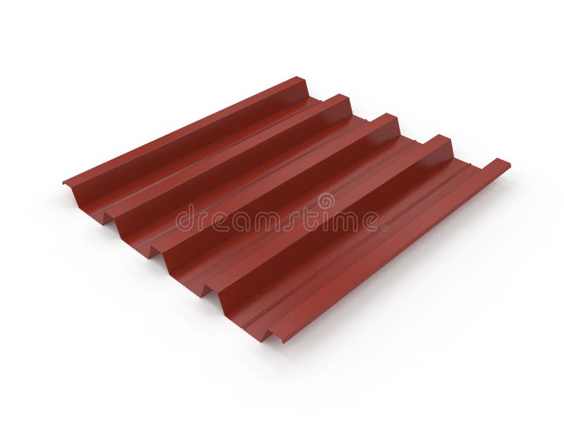 Profiled sheet stock illustration. Illustration of building - 60639390