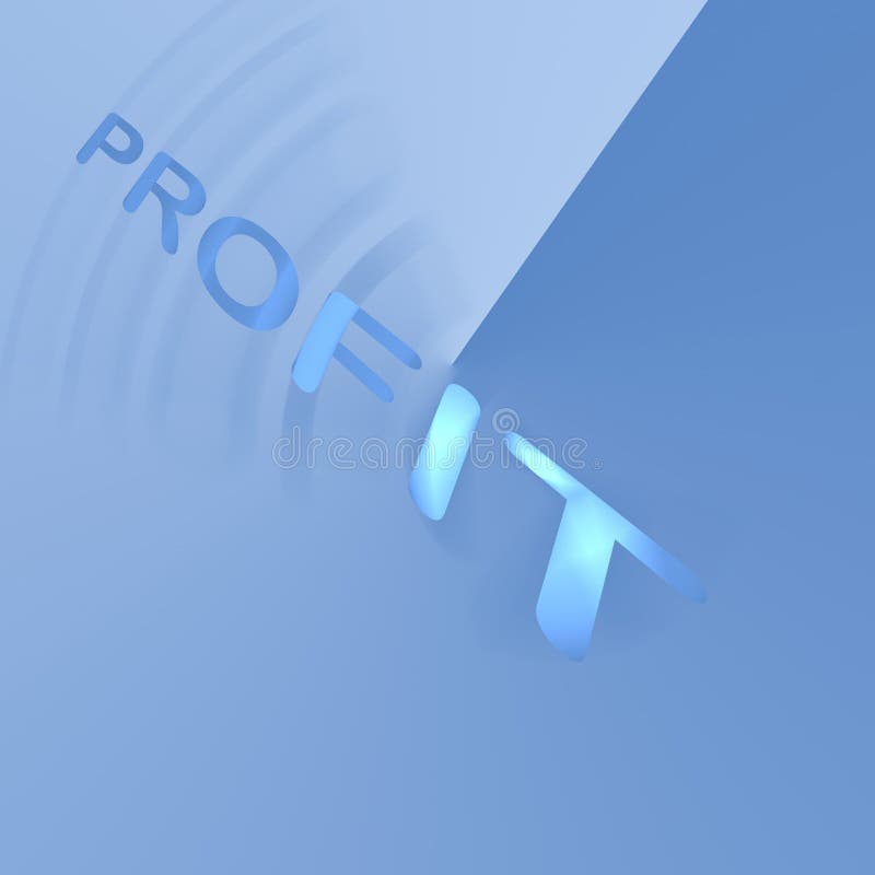 Profit abstract stock illustration. Illustration of wallpaper - 110012