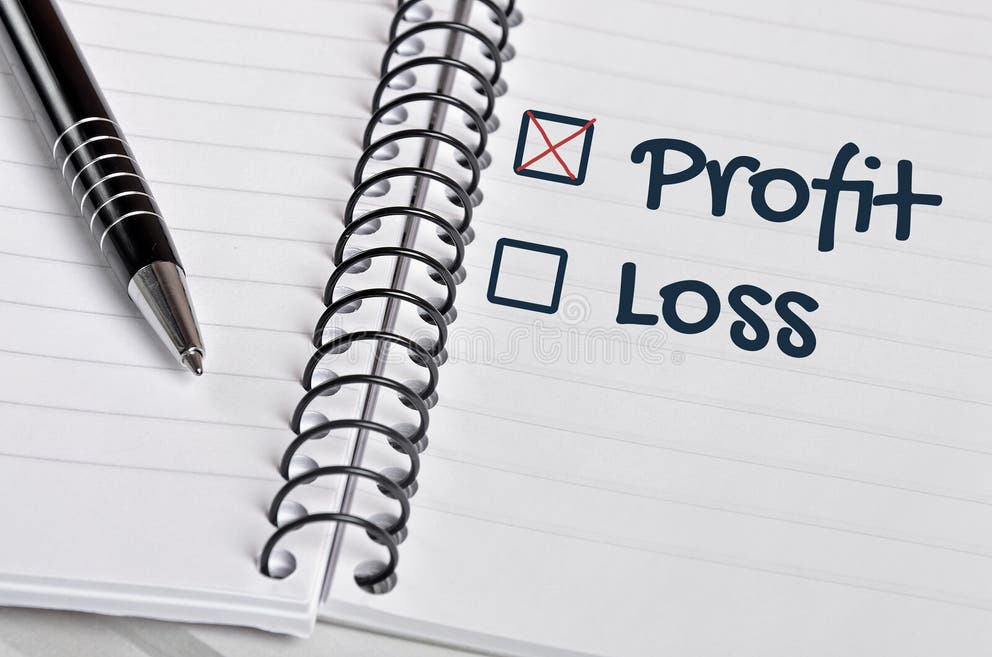 Profit box checked stock image. Image of business, finance - 54565357