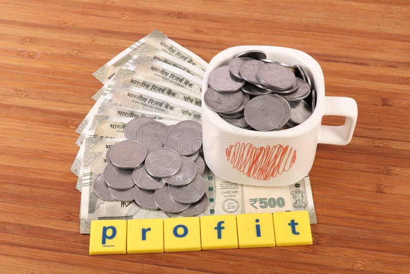 Profit stock photo. Image of spelled, currency, economy - 126502590