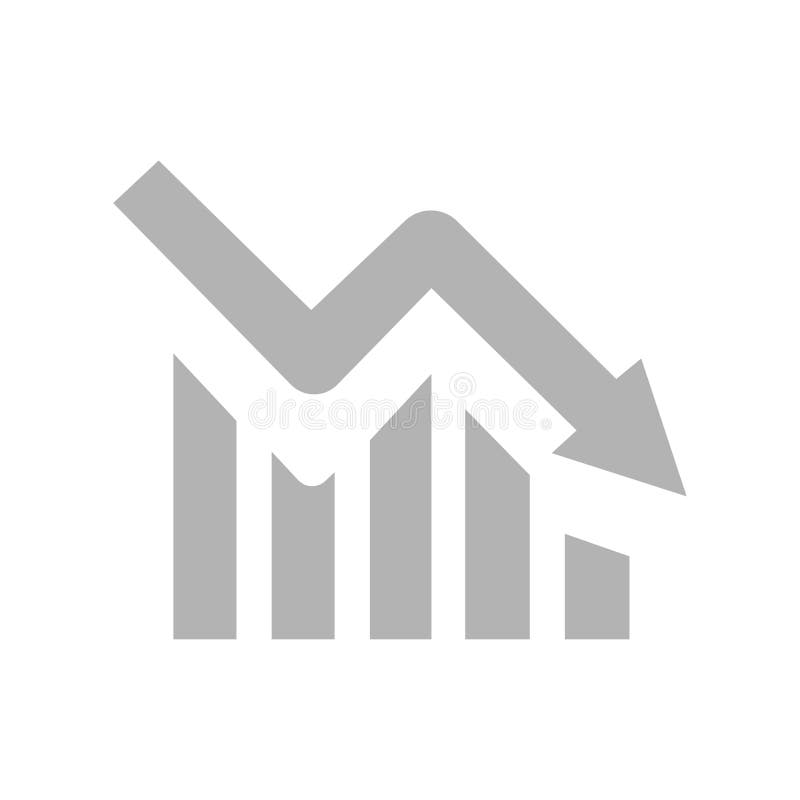 Decline Icon Stock Illustrations – 18,268 Decline Icon Stock ...