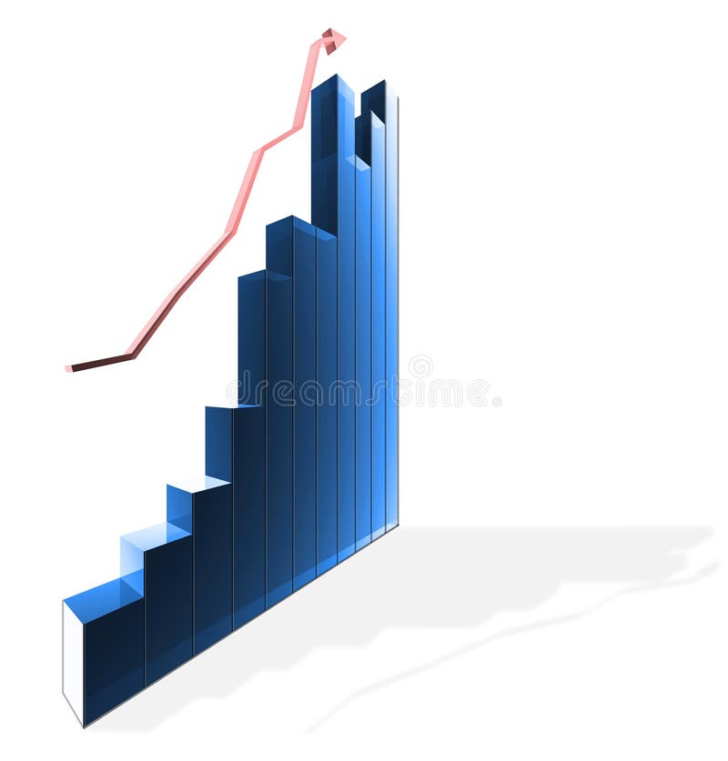 Profit and gain stock illustration. Illustration of shadow - 2630883