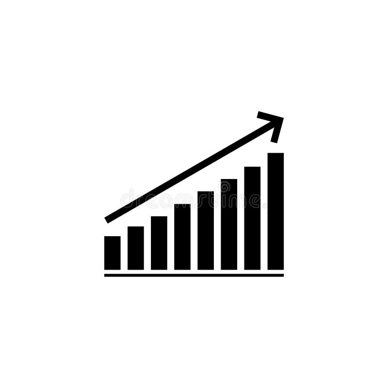 Profit Growing Icon. Progress Bar Stock Vector - Illustration of flat ... Profit Growing Icon. Progress Bar Stock Vector - Illustration of flat ...