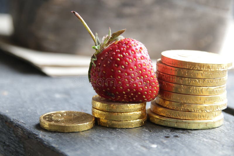 Profit Growth Graph. Successful Business Creative Concept. Stock Image ...