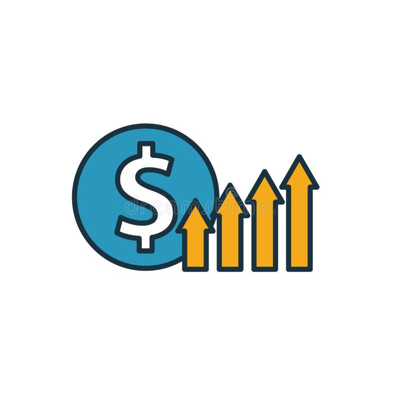 Profit Icon. Simple Element from Startup Icons Collection Stock ...