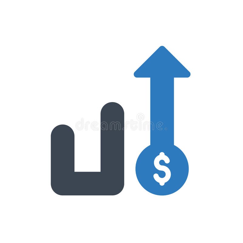 Profit Icon. Trendy Profit Logo Concept On White Background From Stock ...