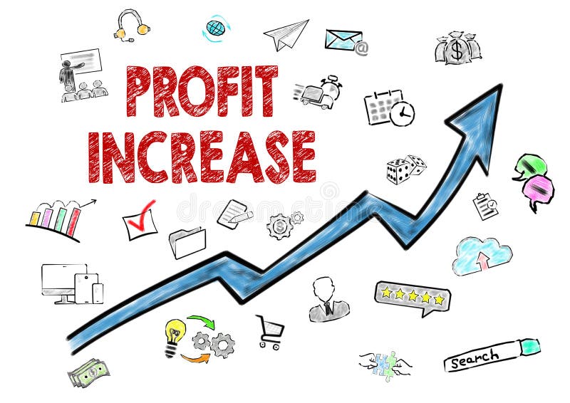 E-Commerce Business Concept. Chart with Keywords and Icons Stock ... E-Commerce Business Concept. Chart with Keywords and Icons Stock ...