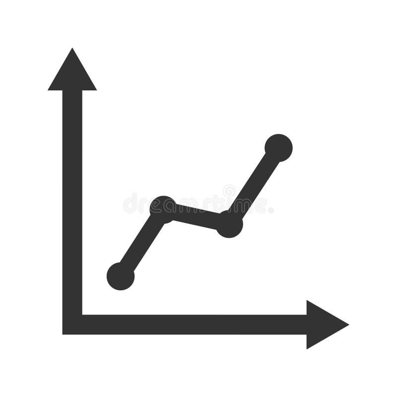 Profit increase icon stock vector. Illustration of report - 214658435