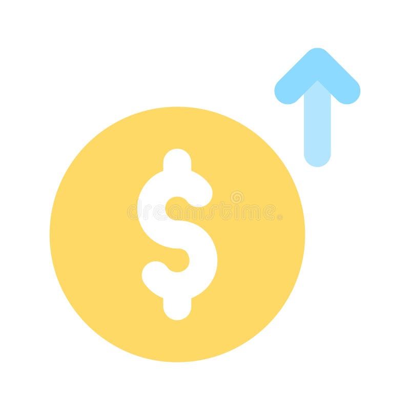 Profit Increase Icon Design Ready for Premium Use Stock Vector ...