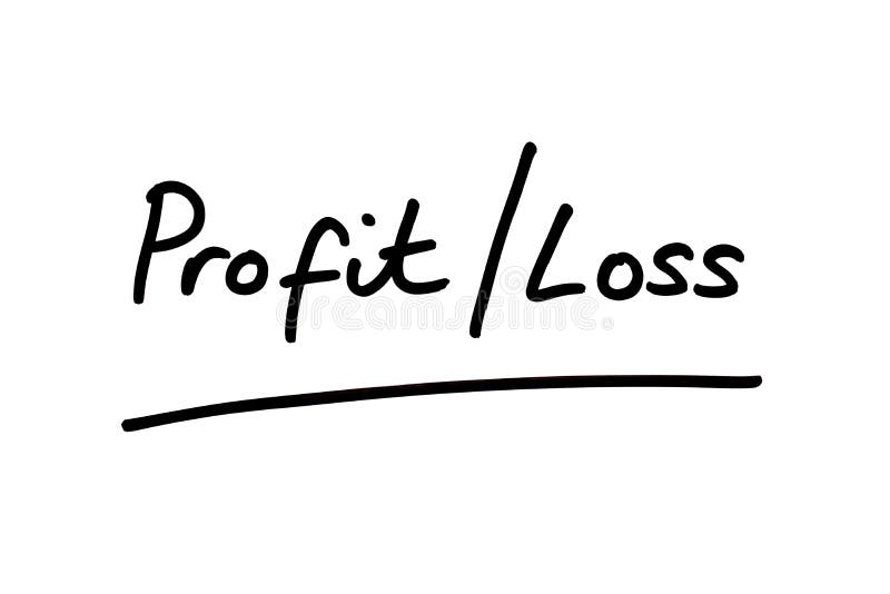 Profit and Loss stock illustration. Illustration of cost - 188022793