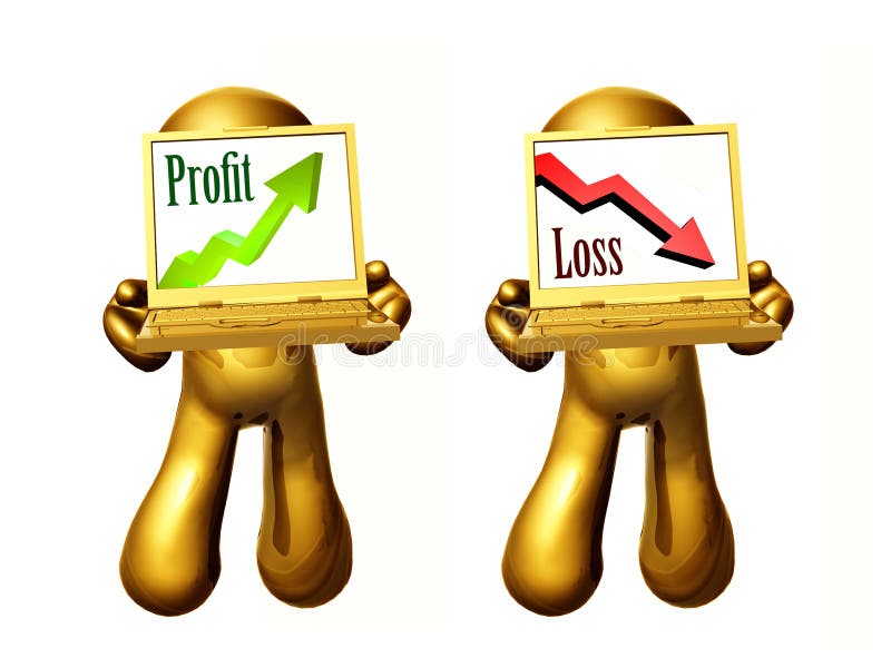 Profit And Loss Icon Stock Photo - Image: 8224620