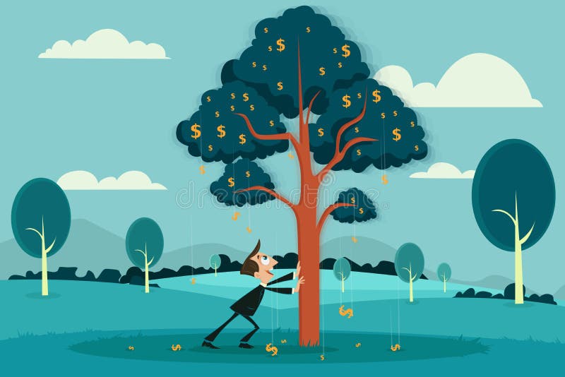 Shaking Tree Stock Illustrations – 159 Shaking Tree Stock Illustrations ...