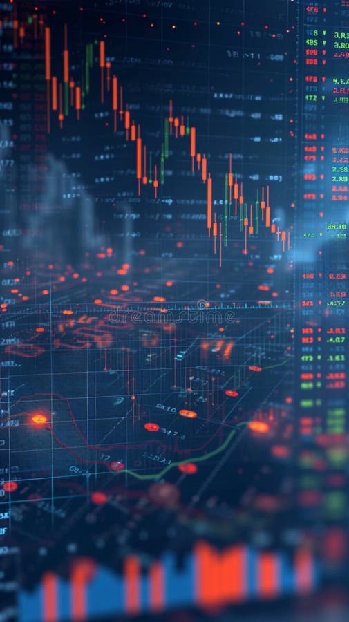 Profit Trends Forex and Graph Chart for Analyzing Financial Business ...