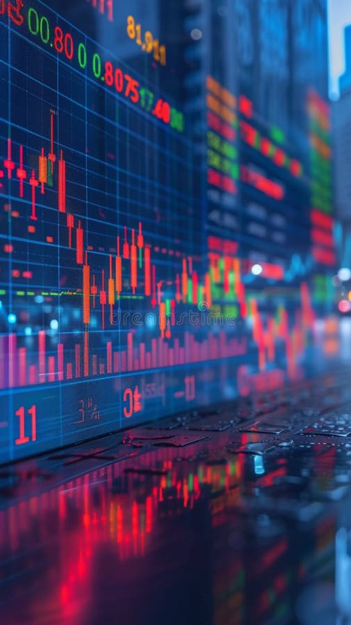 Profit Trends Forex and Graph Chart for Analyzing Financial Business ...