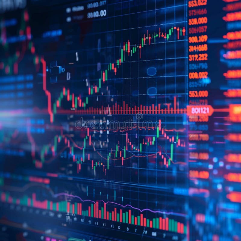 Profit Trends Forex and Graph Chart for Analyzing Financial Business ...