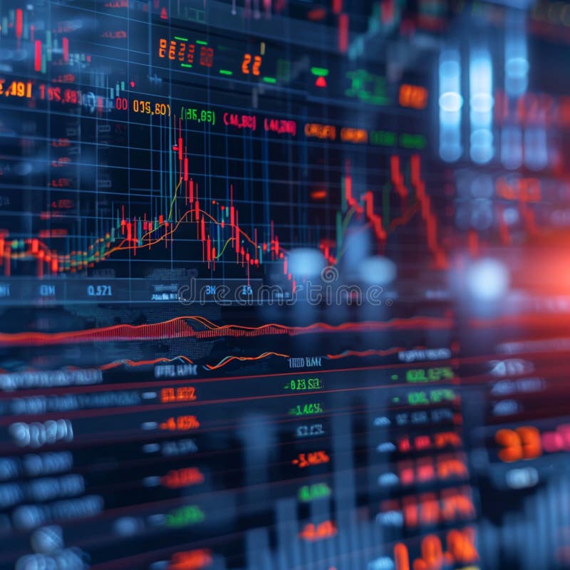 Profit Trends Forex and Graph Chart for Analyzing Financial Business ...