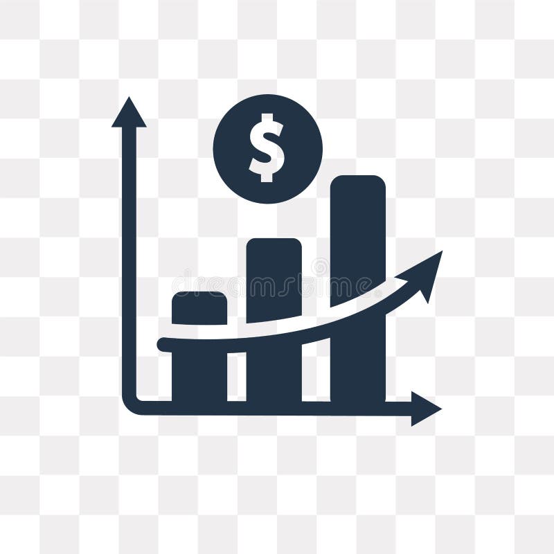 Profit Vector Icon Isolated on Transparent Background, Linear Pr Stock ...