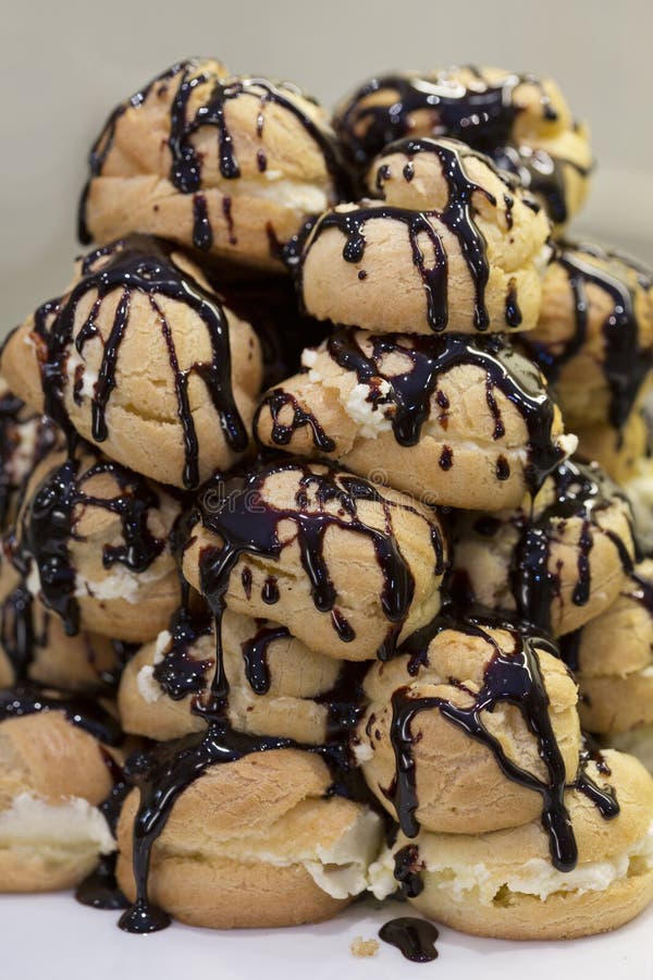 Profiteroles stock photo. Image of stack, pastry, traditional - 47137714