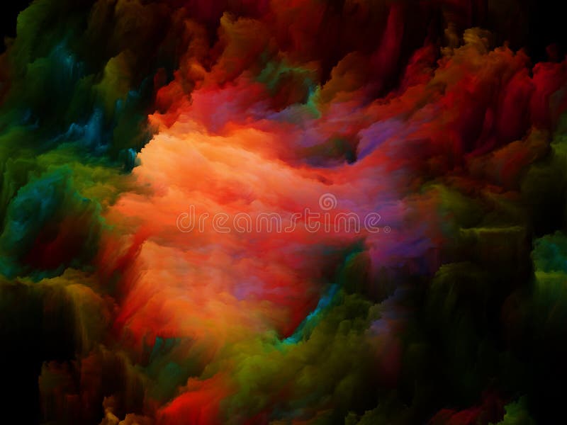 Profondeur de couleurs illustration stock. Illustration du inspiration ...