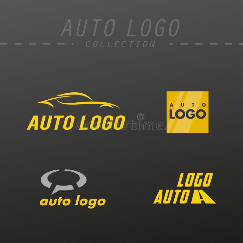 Progettazione Automatica Di Logo Di Vettore Illustrazione Vettoriale ...