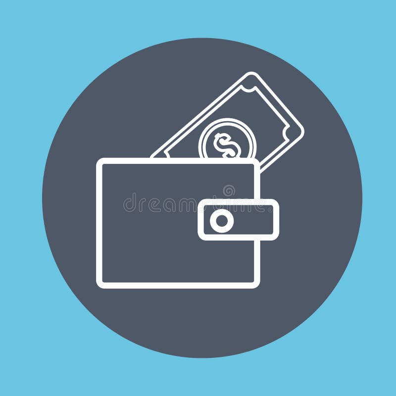 Progettazione Dell'icona Dei Soldi Illustrazione di Stock ...