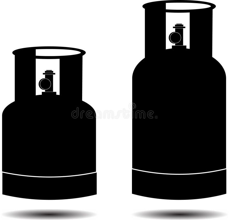 Progettazione Della Bombola a Gas Illustrazione Vettoriale ...