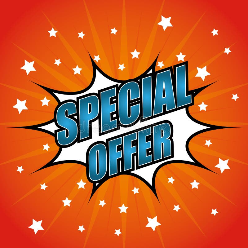 Progettazione Di Offerta Speciale Illustrazione Vettoriale ...