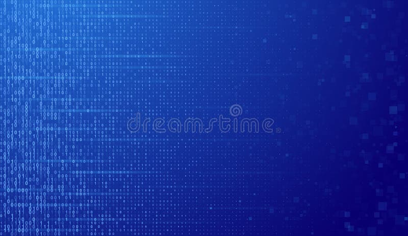 Program Code Binary Software Programming Code Background Digital Data