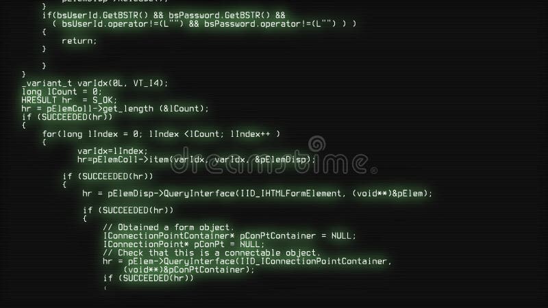 Programming Or Software Development Loopable Concept Isometric Laptop With Programming Code