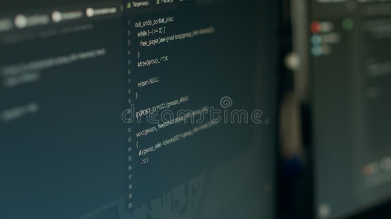 Program Development with Data on Terminal Window Stock Photo - Image of security, computing ...