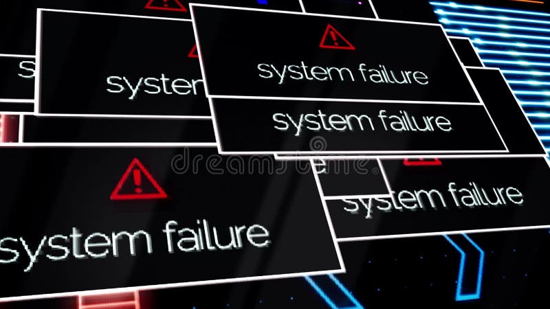 Program Failure Warning Notifications All Over the Screen, Security ...