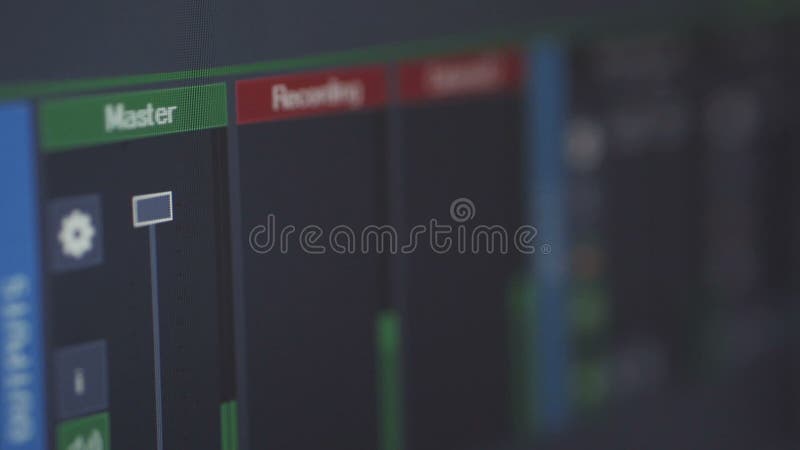 The Program Interface Broadcasting. Professional Audio Recording Audio ...