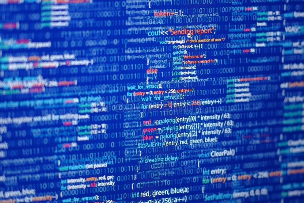 Program stock illustration. Illustration of page, glowing - 53789229