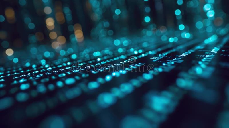 Program Research. Virtual Space Development Stock Illustration ...