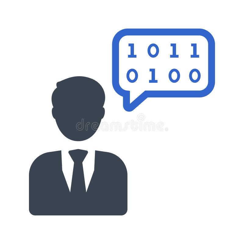 Icono Del Desarrollador En Estilo De Moda Del Diseño Icono Del ...