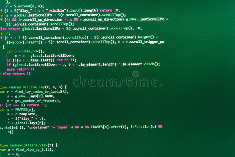 Programing Workflow Abstract Algorithm Concept. Stock Photo - Image of ...