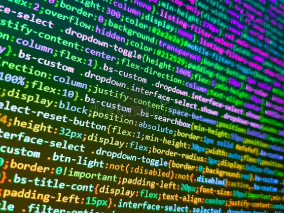 Programing Workflow Abstract Algorithm Concept. Mobile App Developer ...
