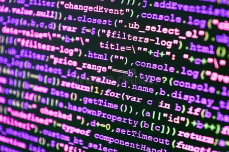 Programing Workflow Abstract Algorithm Stock Photo - Image of close ...