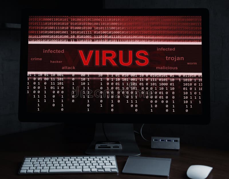 Protection De Virus Informatique Photo stock - Image of tailler ...