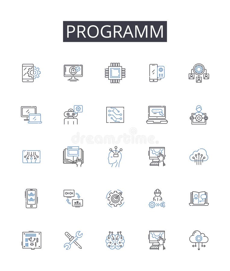 Cyberprogram Outline Stock Illustrations – 7 Cyberprogram Outline Stock Illustrations, Vectors ...