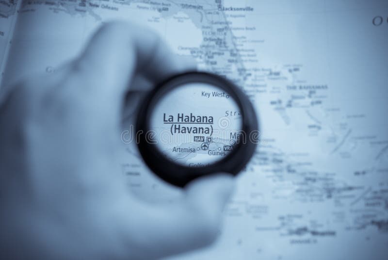 Programma di Avana fotografia stock. Immagine di globo - 7685696