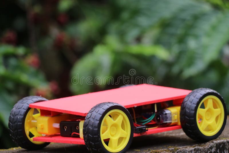 Programmable Four Wheels Drive or 4WD Robotic Car with Chasis. Hobby ...