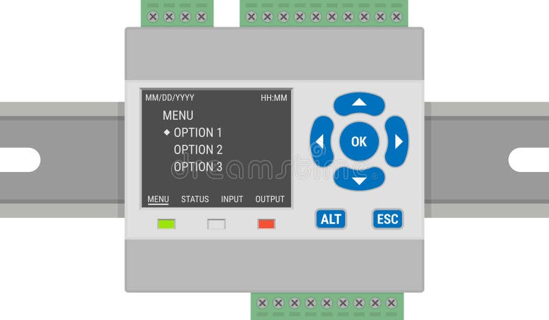Plc Controller Stock Illustrations – 143 Plc Controller Stock Illustrations, Vectors & Clipart ...