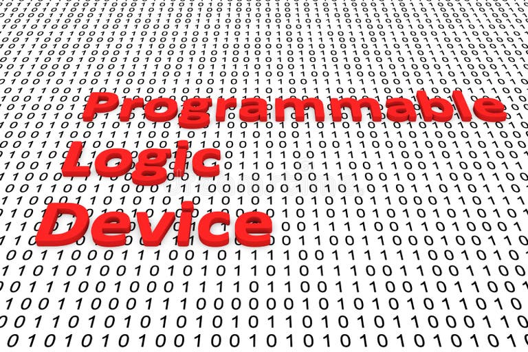 Programmable logic device stock illustration. Illustration of ...