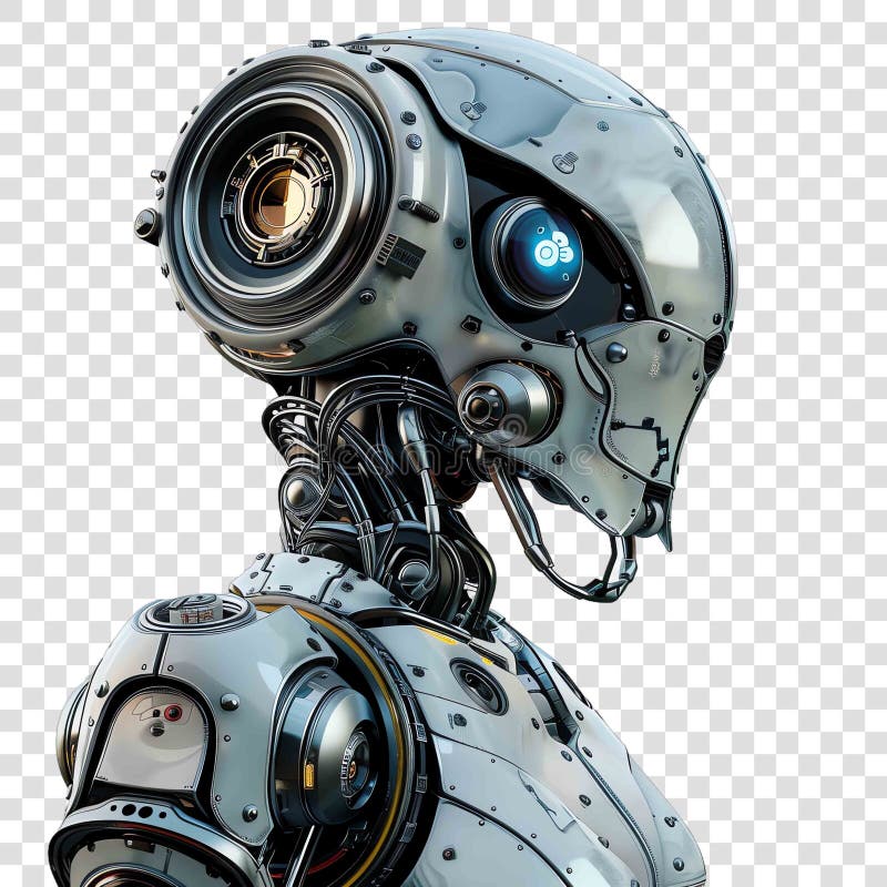 Programmable Robot Transparent Background Realistic Element Stock ...