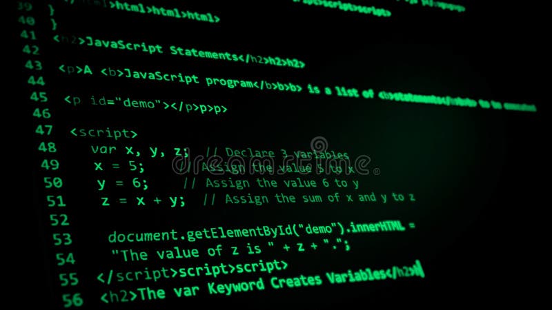 Programmation De Programmation De Code Informatique Illustration Stock - Illustration du ...