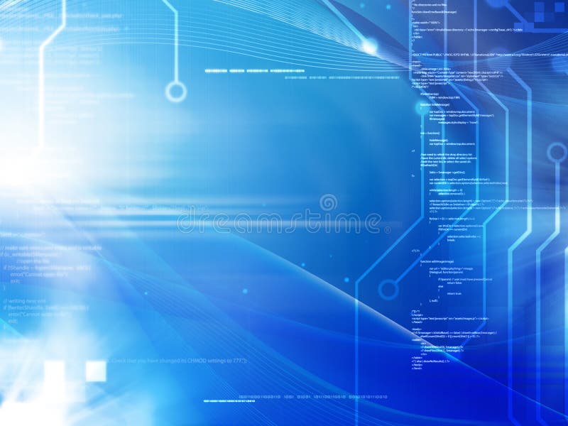 Programmation Et Technologie Photo stock - Image du brillant ...