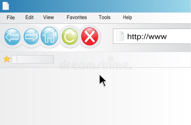 Navigateur Internet illustration de vecteur. Illustration du rapide ...