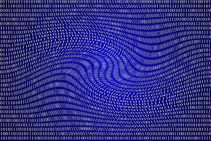 Programmer Code As Background in 3D Rendering Stock Illustration ...